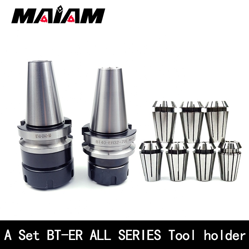 `a set high precision 0.001 bt30 bt40 er16 er20 er25 er32 tool holder bt er cnc tool holder er ...