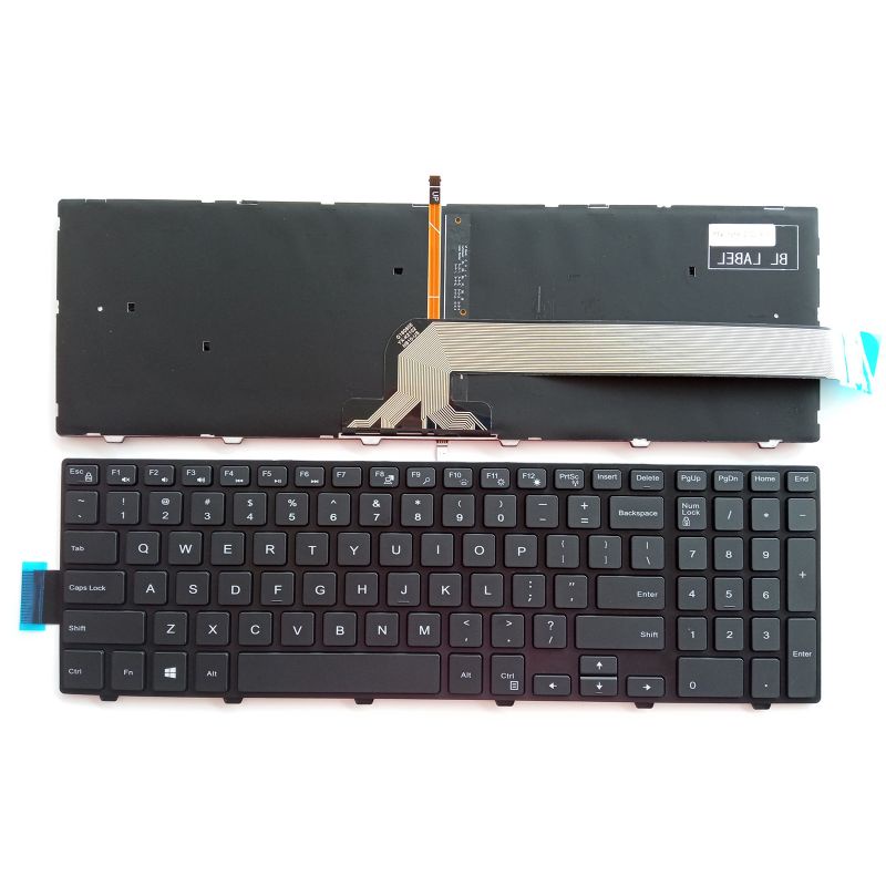 Backlit US Keyboard for Dell Inspiron 15-5000 5552 5557 5558 5559 5547 ...