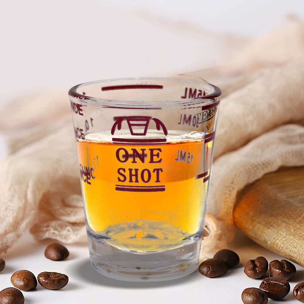 Shot glass 45ml (1.5oz) | Shopee Philippines