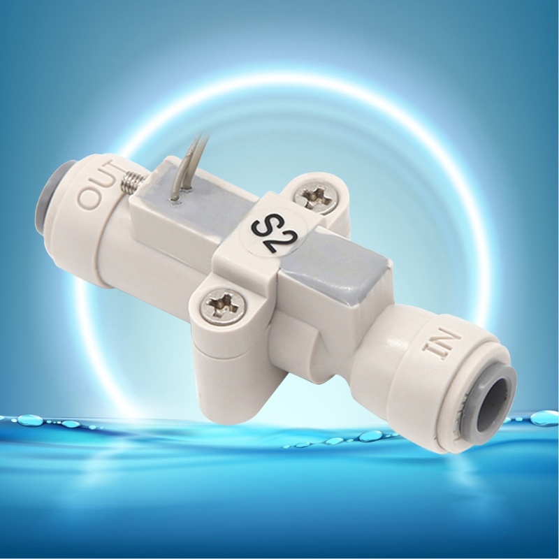 HL Liquid Water Flow Sensor G1 4 DN8 Quick-Connect Male Thread Water ...