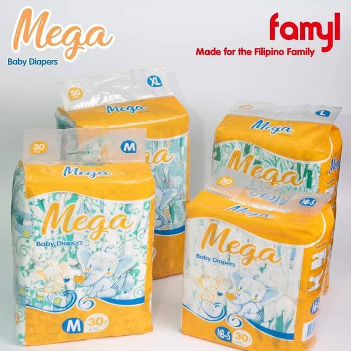 MEGA DIAPER TAPE x30PCS (SMALL - XL) | Shopee Philippines