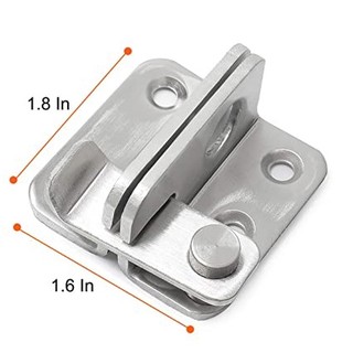 Heavy Duty Flip Gate Latch 3mm-Thick Stainless Steel Home Safety Gate ...