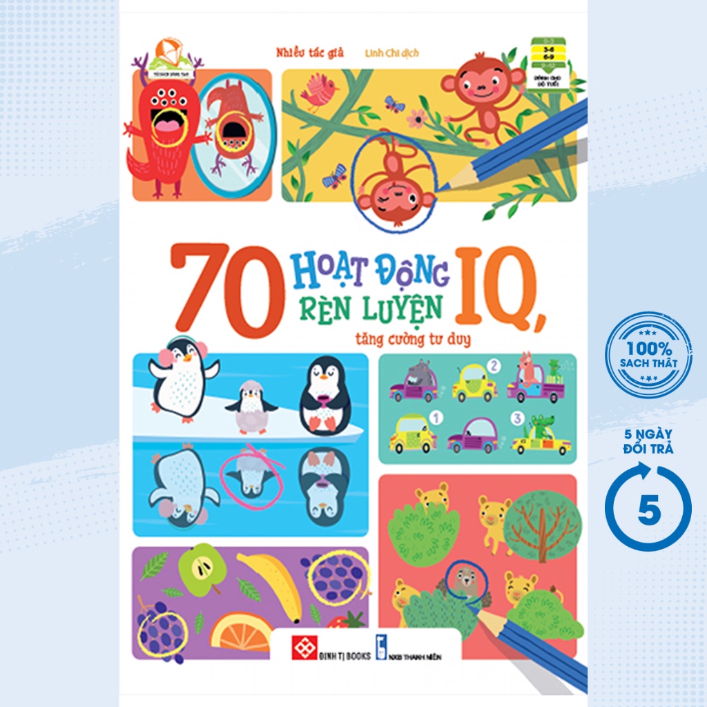 Children's Books - 70 Activities to Train IQ, Enhance Thinking - DTI ...