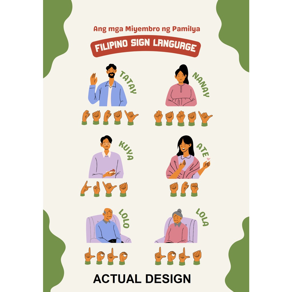 Educational learning materials for kids Laminated A4 Size Chart SIGN ...