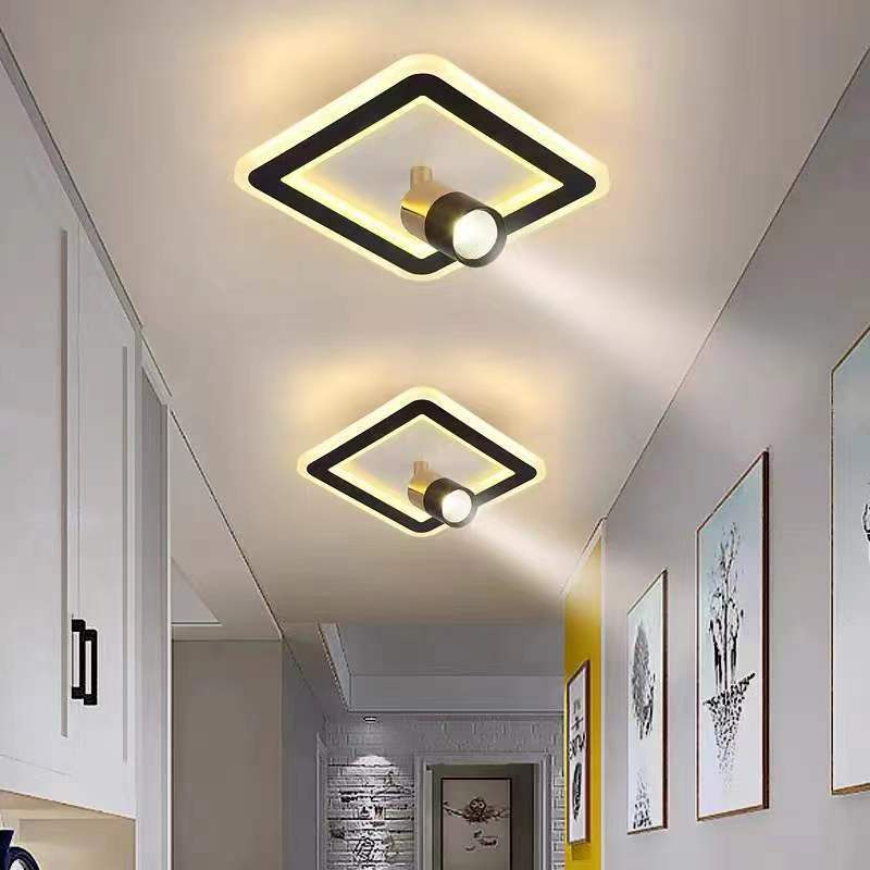 Modern Corridor Spotlight Rotate Ceiling Chandelier LED Home Entry ...