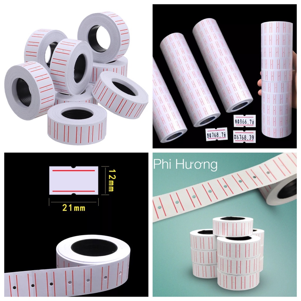 1 roll of price stickers, price label paper | Shopee Philippines
