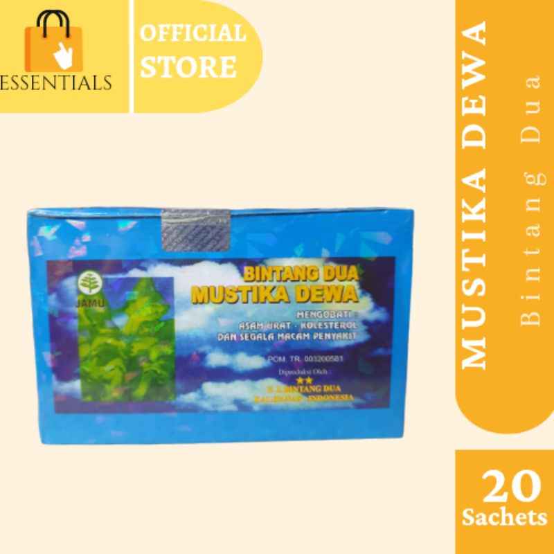 Mustika Diwa Bintang Dua 20 sachets 1 box tea and tea bags | Shopee ...