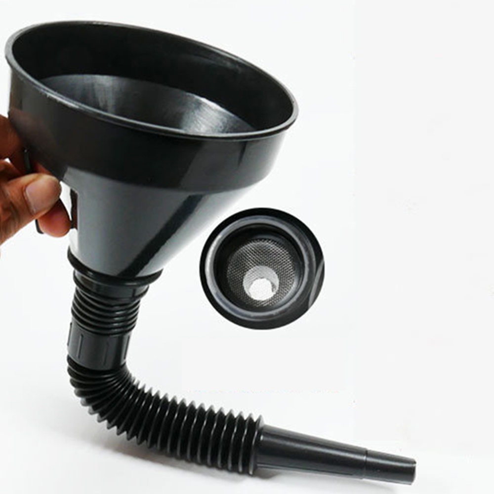 Funnel Set Large Flexible Car Auto Water Oil Fluids Funnel Petrol ...