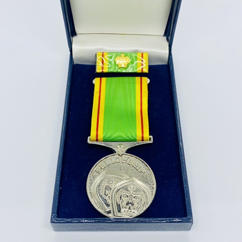 King Scout Fellowship Medal and Ribbon Bar with box Scout Badges ...