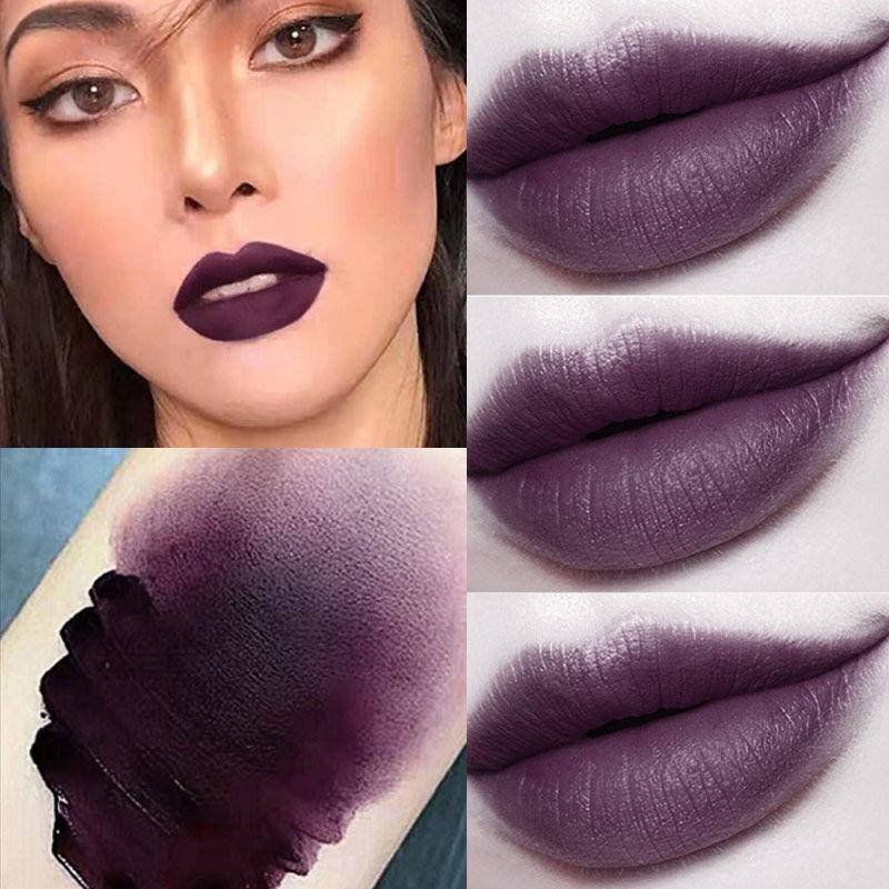 Gray purple lipstick store