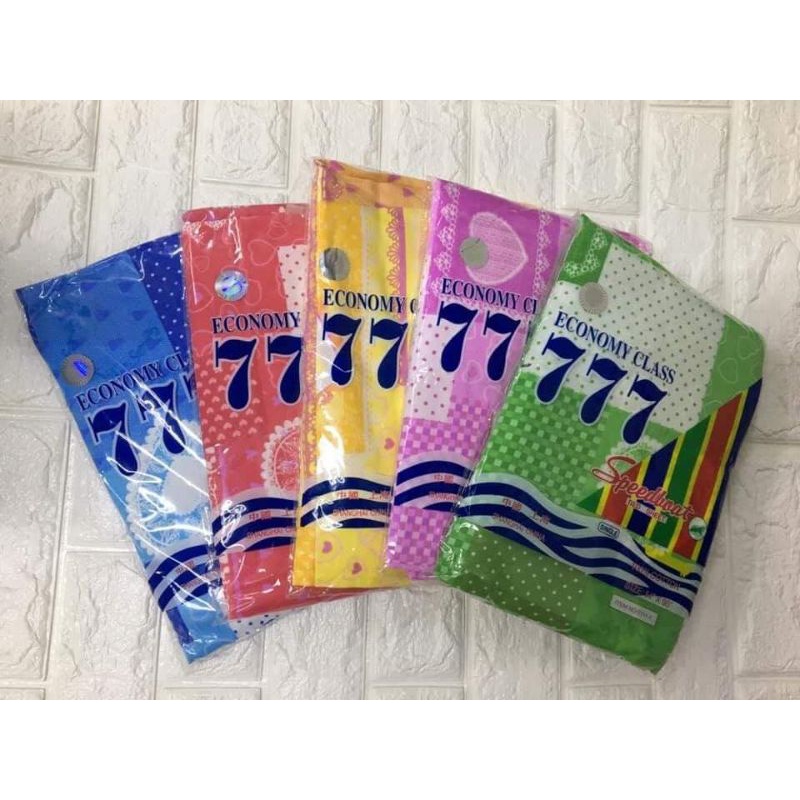 777 cotton kumot new design-heart good quality 54x78 inches | Shopee ...