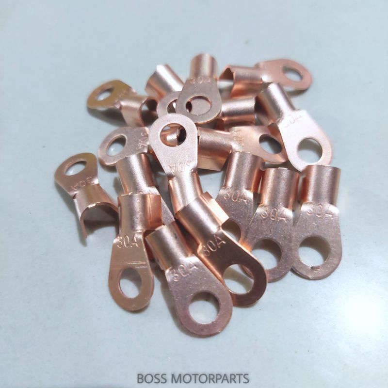 1 PC BATTERY EYE TERMINAL 1/4" 6mm 10A, 20A, 30A | Shopee Philippines