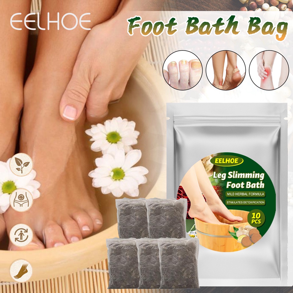10pcs Wormwood Foot Bath Bag Herbal Ginger Foot Soaking Pills Leg ...