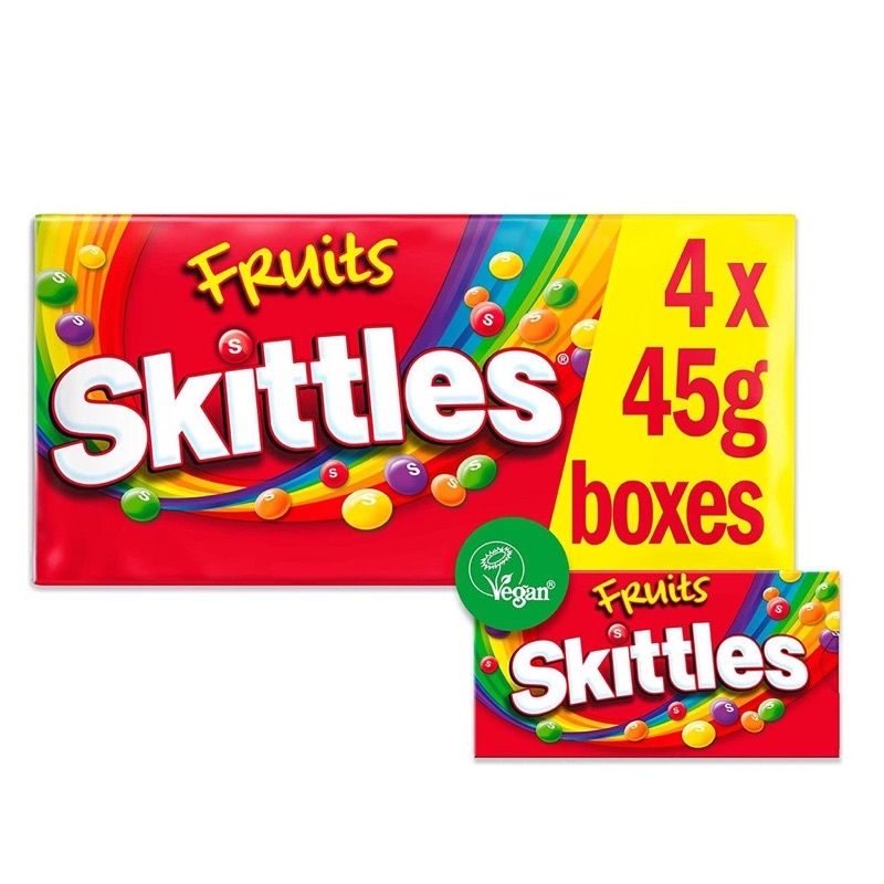 Skittles Fruit - 4 Pack (4x1.5oz) | Shopee Philippines