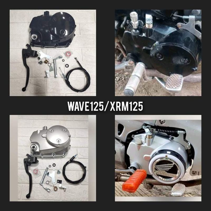 Clutch Cover Conversion Kit For Wave125 / Xrm125 | Shopee Philippines