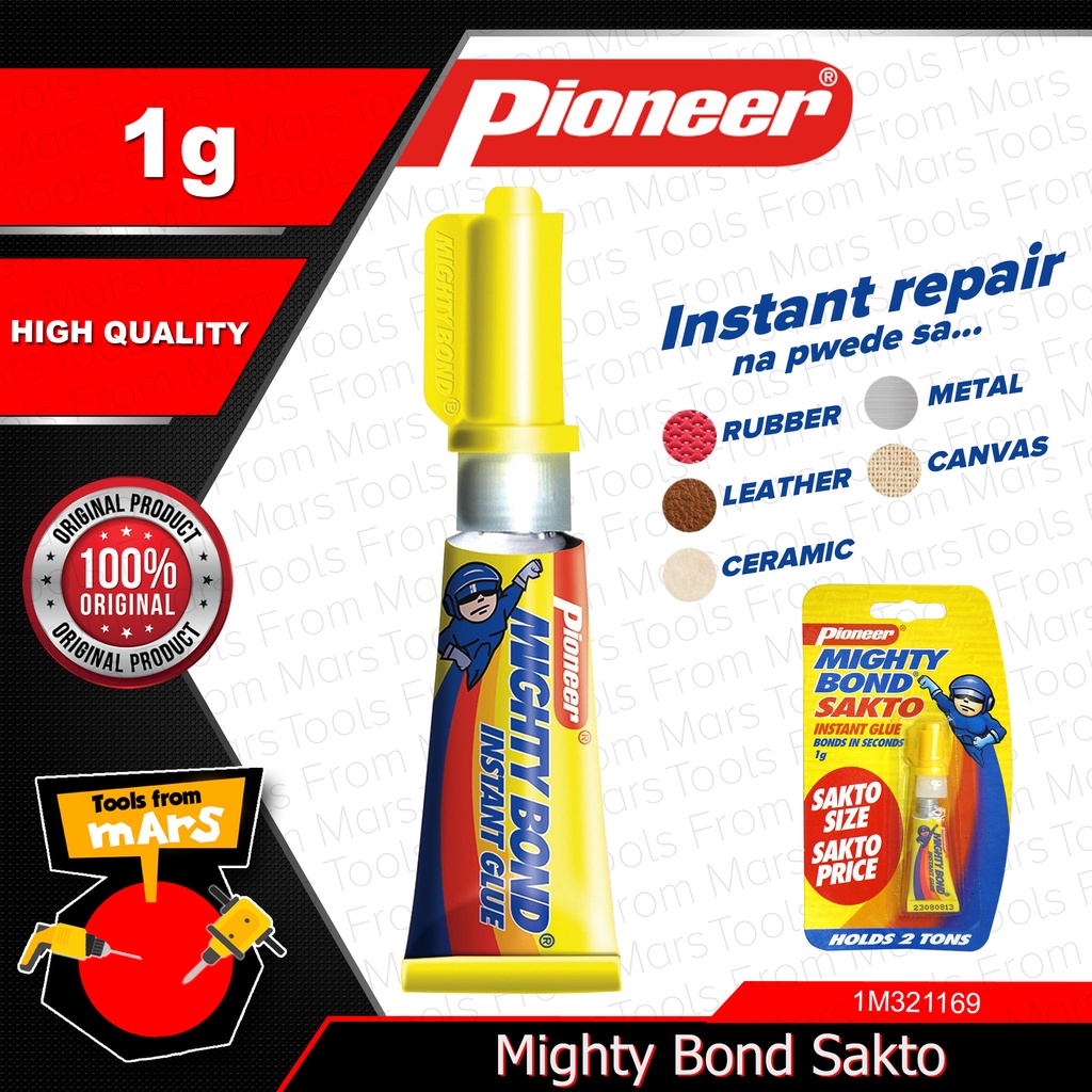 Pioneer Mighty Bond 1G Sakto | Sakto Strip [SOLD PER PIECE] Instant ...
