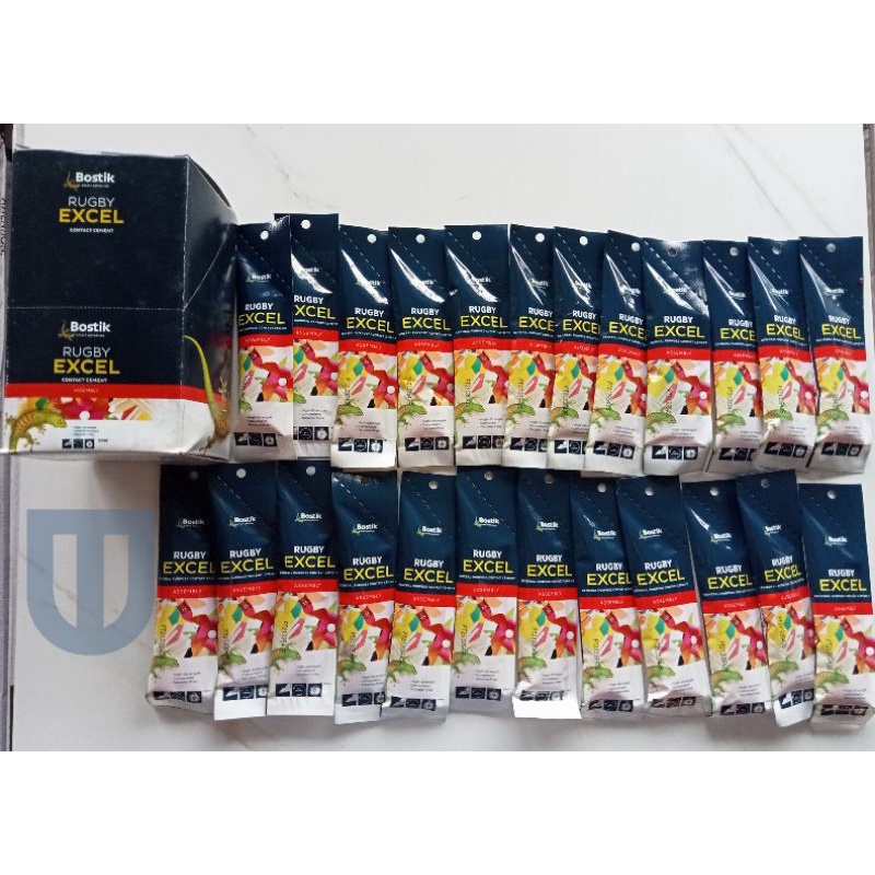 Bostik Excel Rugby Sachet 1 BOX (24 PCS) | Shopee Philippines
