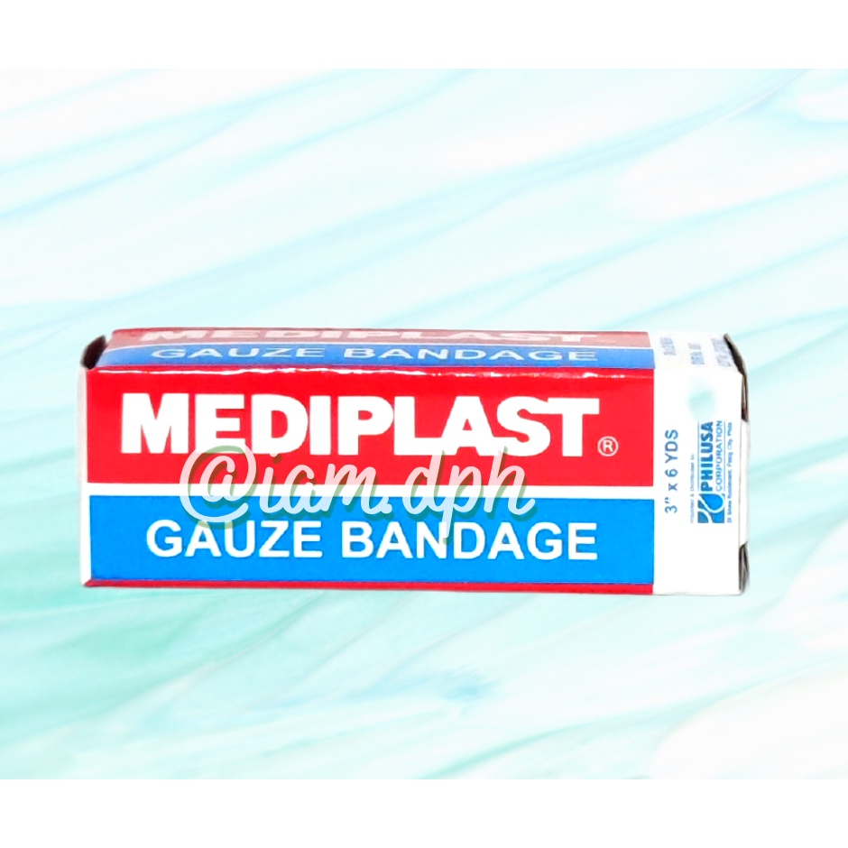 Mediplast [3x6] Gauze Bandage (Sold Per Roll) | Shopee Philippines