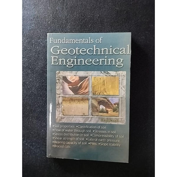 Fundamentals of Geotechnical Engineering by DIT Gillesania | Shopee ...
