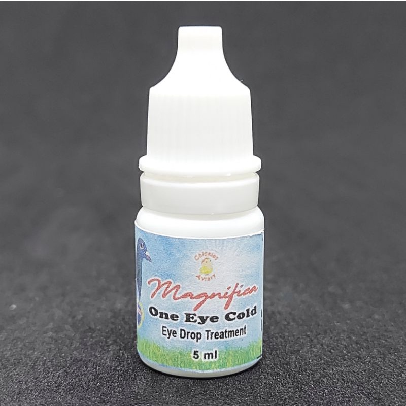 Magnifica One Eye Cold "Medicated EYE DROPS" for Birds and Pigeons 5ml ...