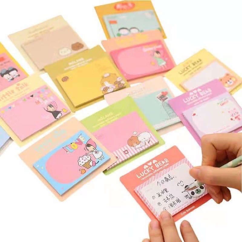 LSY Mini Sticky Note Memo Pad | Shopee Philippines
