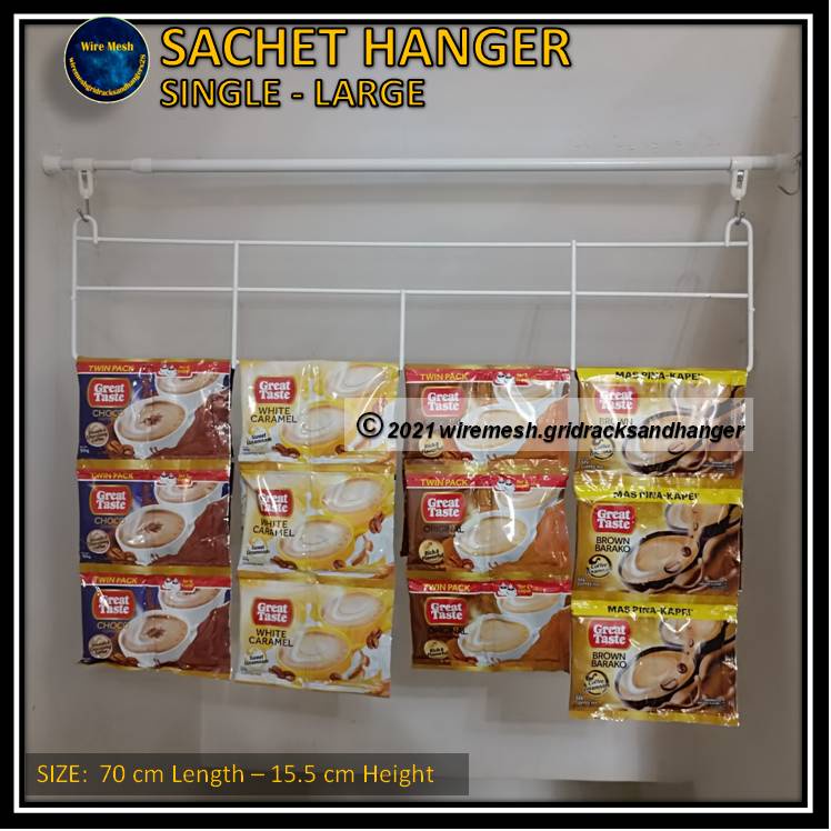 SACHET WIRE HANGER BIG WIRE !!! - SACHET HANGER STORE DISPLAY - SINGLE ...