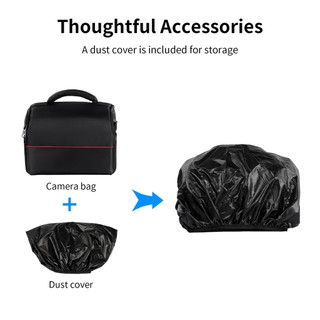 Selens Waterproof DSLR Travel Camera Bag Shoulder Lens Carry Case for ...