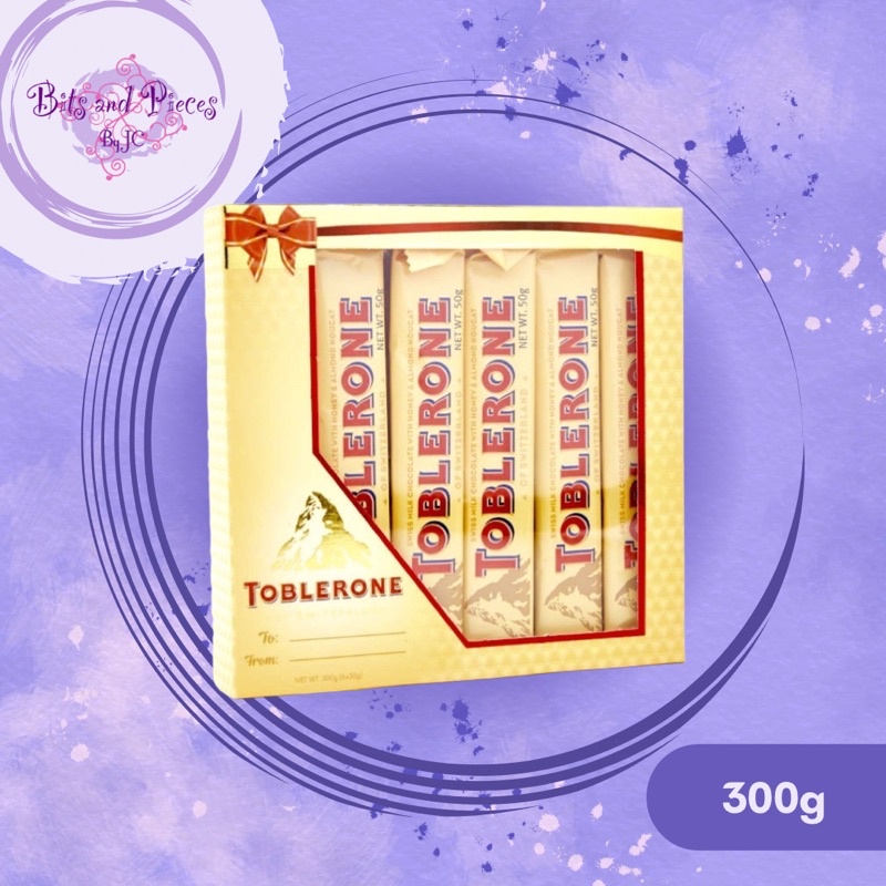 Toblerone Milk Chocolate 50g Bundle of 6 | Shopee Philippines