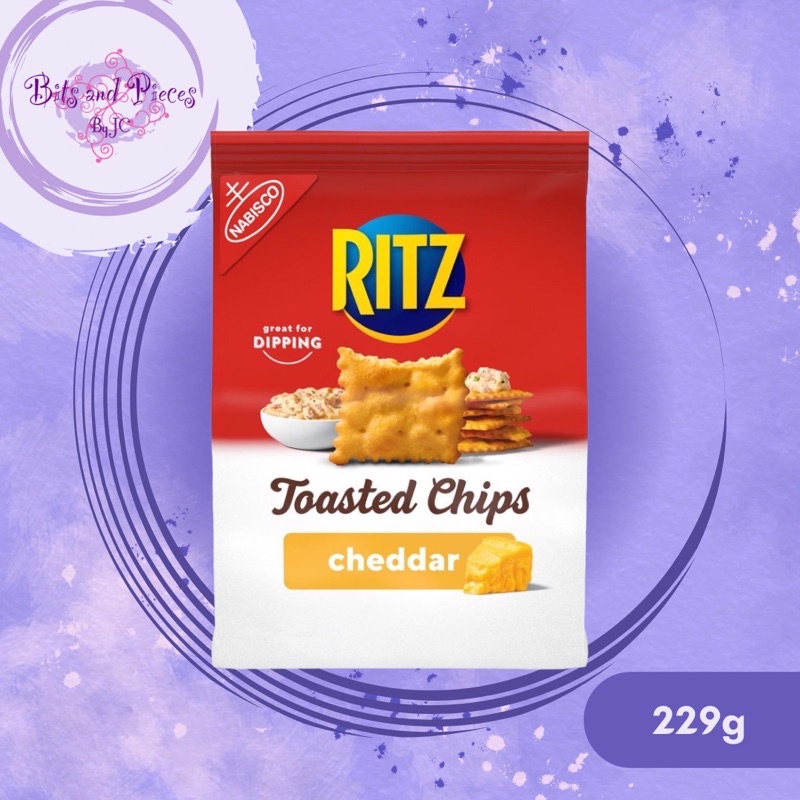 Ritz Toasted Chips Cheddar | Shopee Philippines