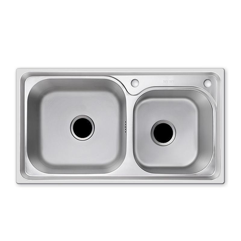 Kitchen Sink Set Double Tank Single Tank 304 Stainless Steel Floor Sink ...