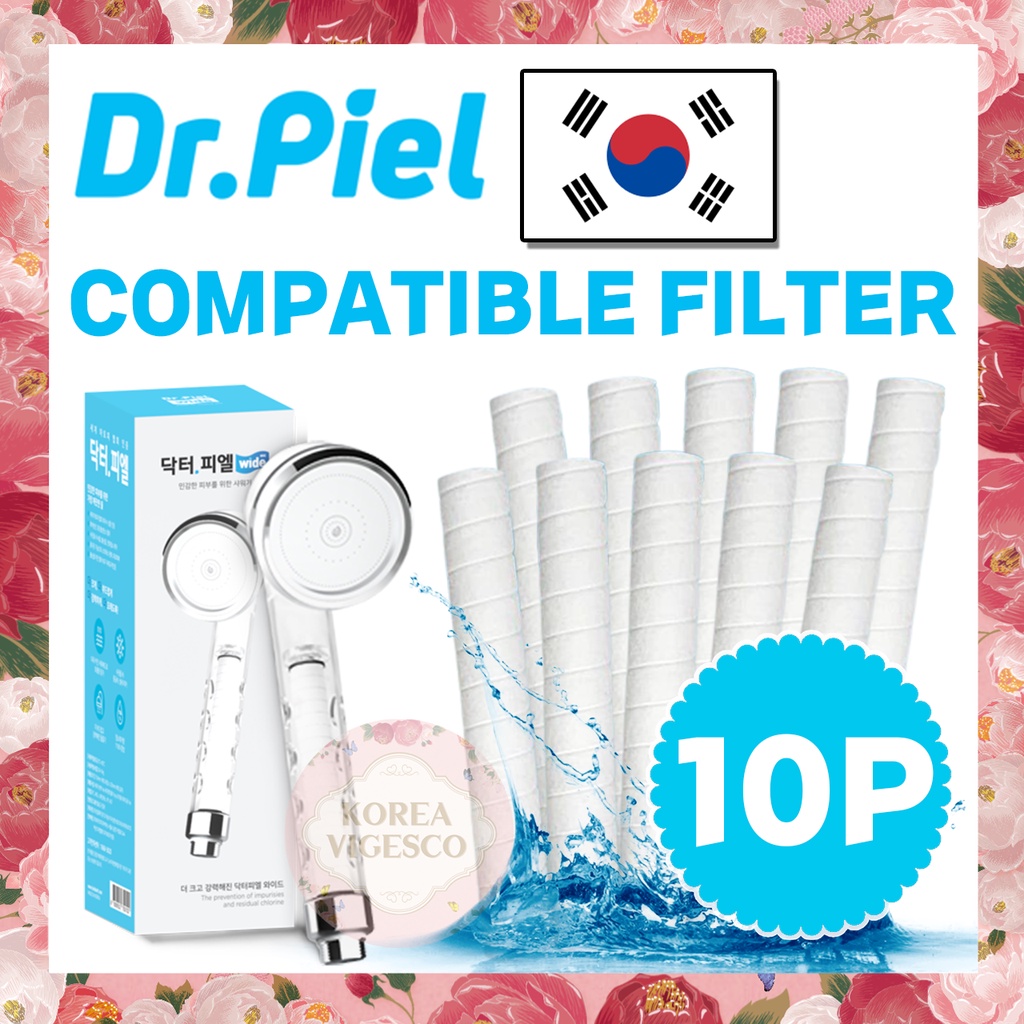 [DR.PIEL] Showerhead Compatible Filter 10EA / Korean Product | Shopee ...