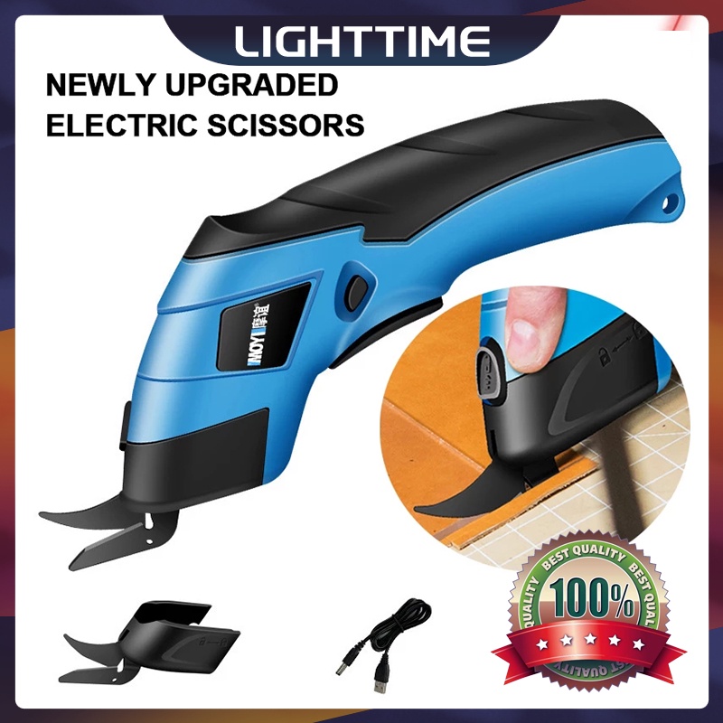 Rechargeable Electric Scissors Tungsten Steel Cutter Head Cordless ...
