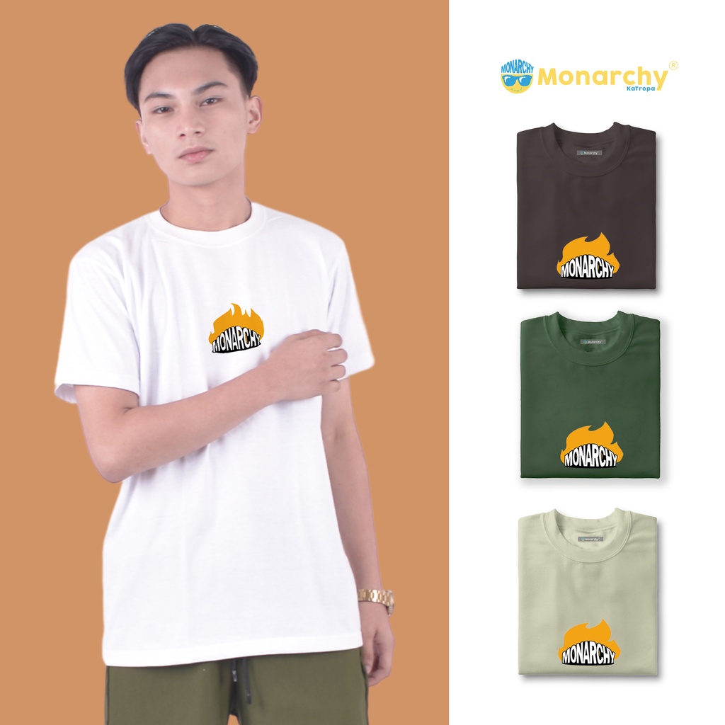 Monarchy Official Halloween Logo Fire Vol.2 Tee For Men And Women ...