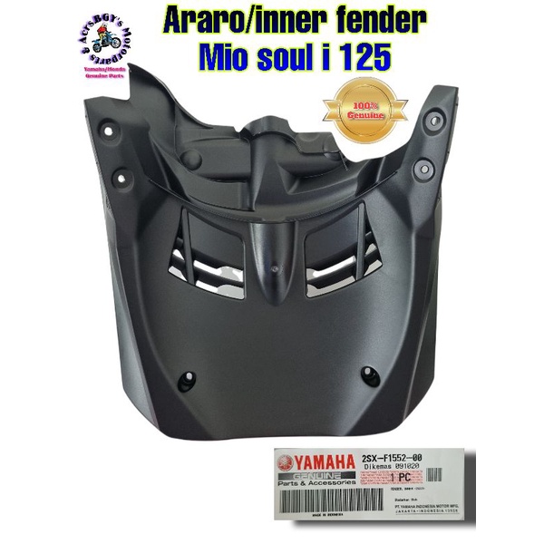 Yamaha Mio soul i 125 inner fender/araro | Shopee Philippines