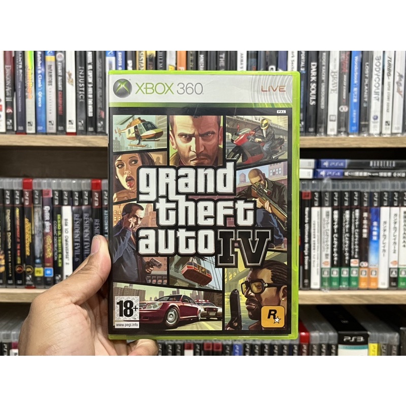 Xbox360 Grand Theft Auto Iv Original Disc Shopee Philippines