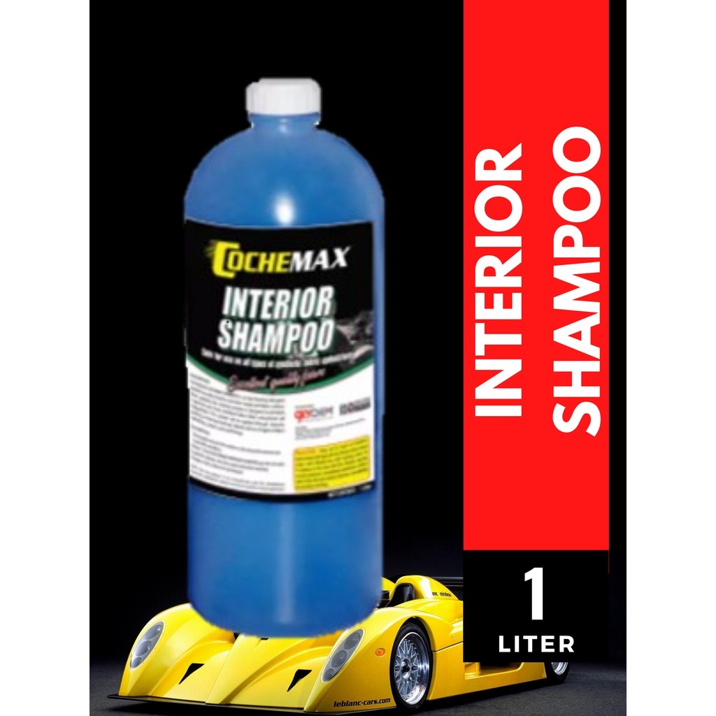COCHEMAX CAR INTERIOR SHAMPOO 1 LITER (Upholstery Cleaner Interior ...