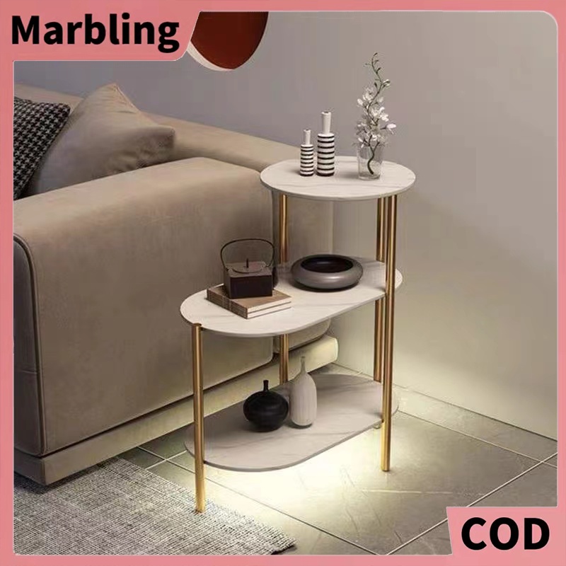 COD Sofa side cabinet light luxury side table simple modern living room household side cabinet ...