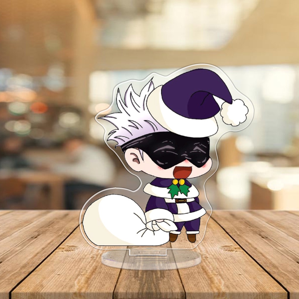 Standee mini mica Printed Super Cute Gojo jujutsu kaisen Character ...
