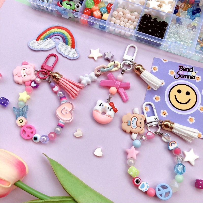 Cute customizable y2k kpop binder photo card keyrings keychain | Shopee ...