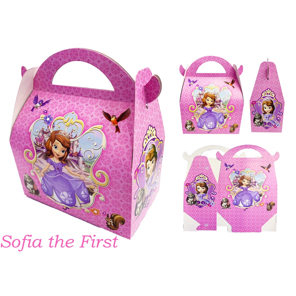 10pc Sofia The First Donut Box for Cake Takeout Gift Prizes Giveaway ...