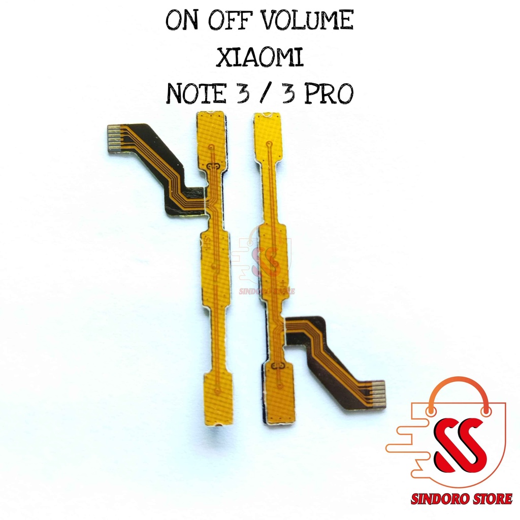 TOMBOL Flexible On Off Xiaomi Redmi Note 3 Note 3 Pro Flexible Power ...