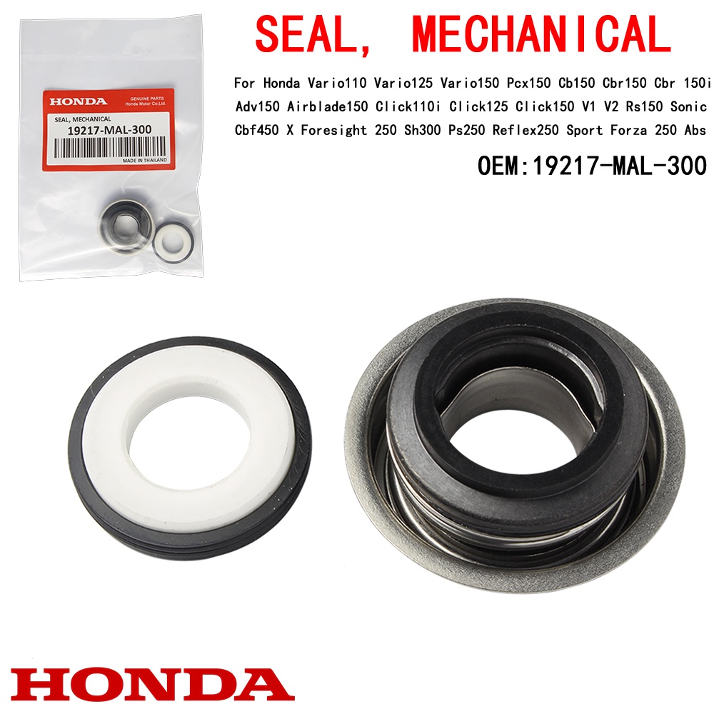 Seal, Mechanical For Honda Vario 110 Vario 125 Vario 150 Pcx150 Cb150 ...