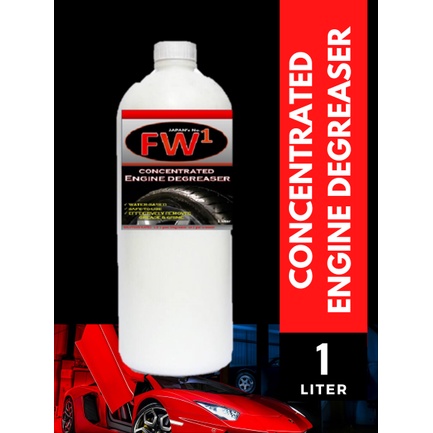 FW Concentrated Engine Degreaser 1 Liter (Wash Car Aluminum Brightener ...