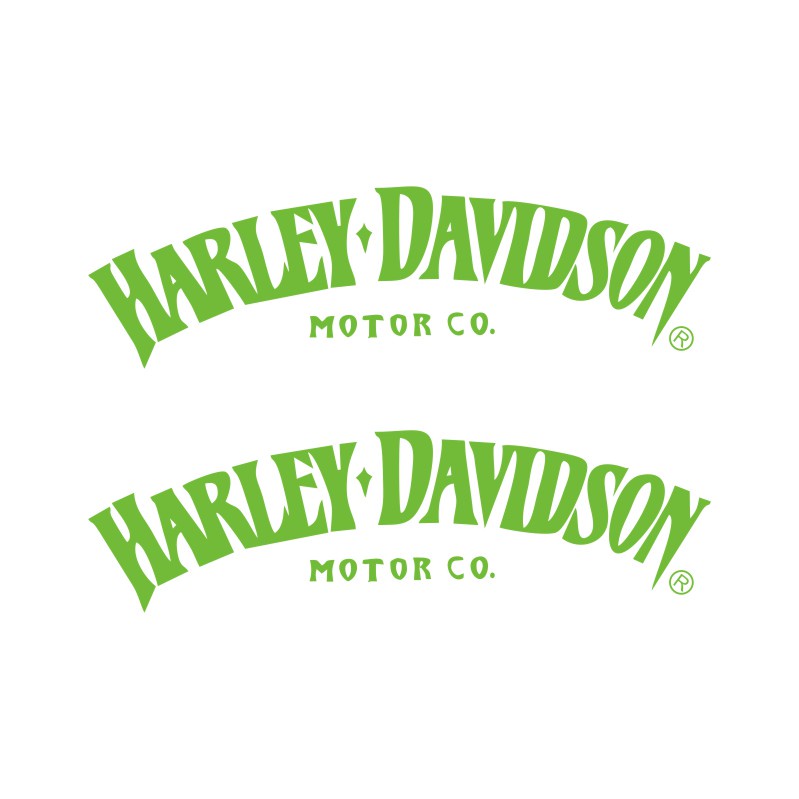 harley davidson letters sticker for motorcycle tank holographic ...