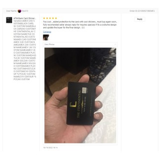 Black Card Bank Card Skin Stickers For ATMS | Shopee Philippines