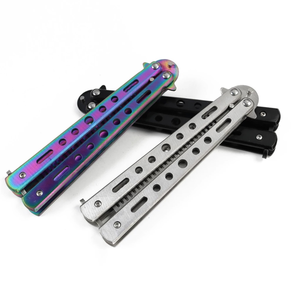 Jamila 3Color Stainless Butterfly Folding Comb Balicomb Foldable Comb ...