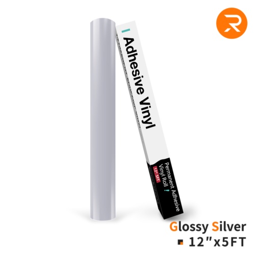 HTVRONT Self Adhesive Vinyl Roll 12in*5FT/30cm*150cm Permanent Sign ...