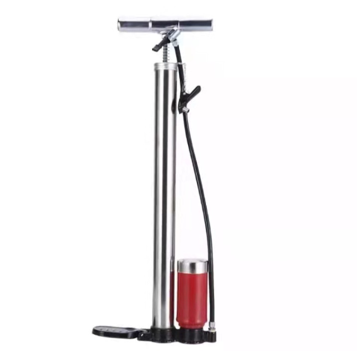 Bicycle HAND PUMP With Booster & Kpa Gauge | Shopee Philippines