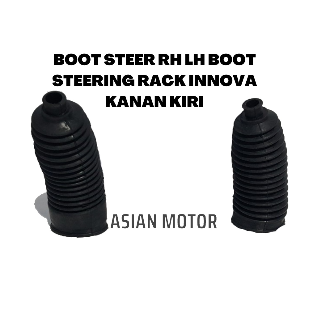 BOOT STEER RH LH BOOT STEERING RACK RIGHT LEFT INNOVA | Shopee Philippines
