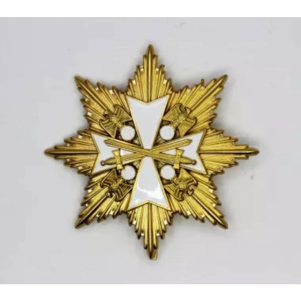 WW2 Grand Cross Medal Order of the German Eagle in Gold with Star Badge ...